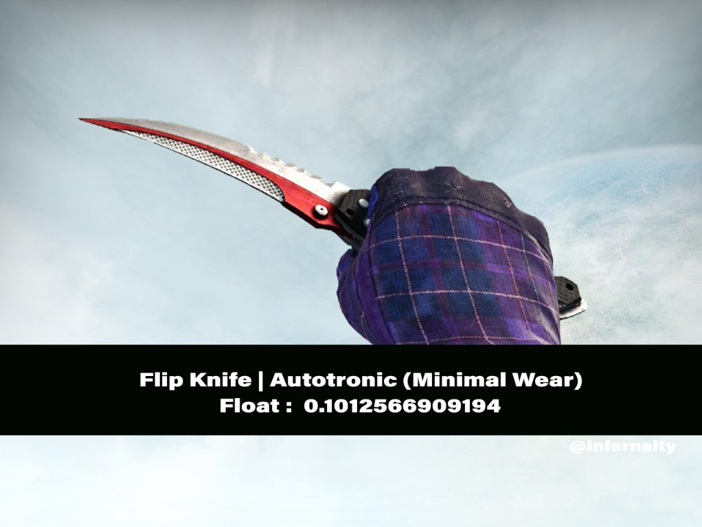 Flip Knife Autotronic MW CSGO SKINS KNIVES, Video Gaming, Gaming ...