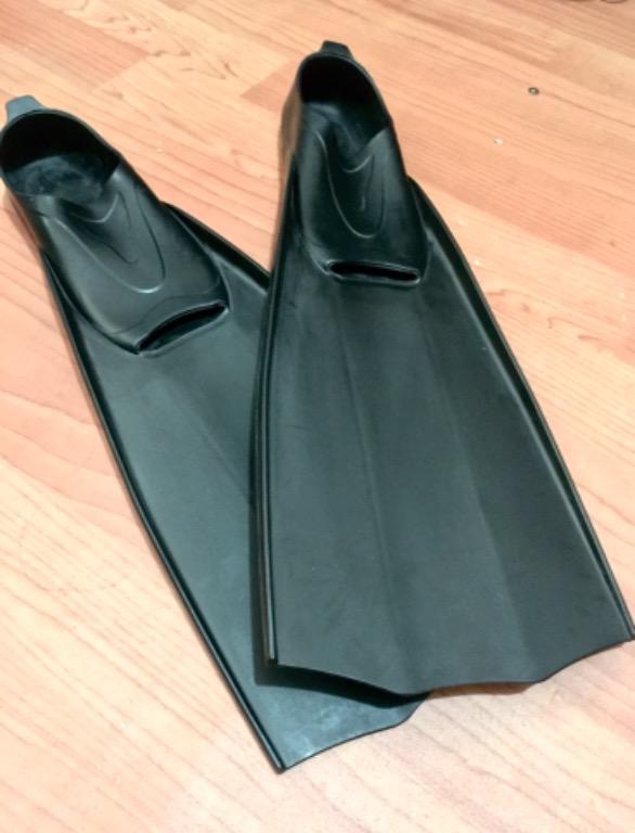 Freediving / snorkeling short fins, Sports Equipment, Sports & Games ...