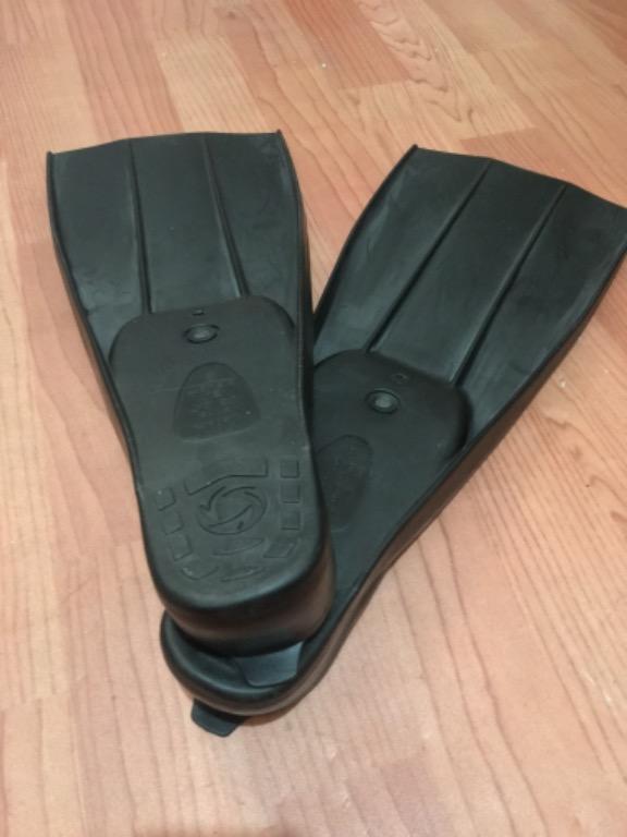Freediving / snorkeling short fins, Sports Equipment, Sports & Games ...