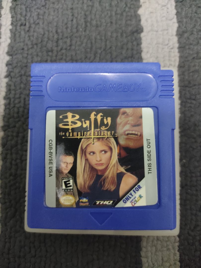 Gameboy color buffy vampire slayer, Video Gaming, Video Games, Nintendo ...