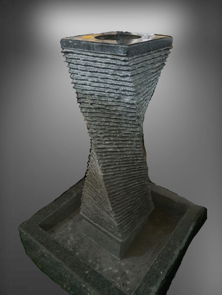 Granite Water Feature Stone Set, Furniture & Home Living, Outdoor ...