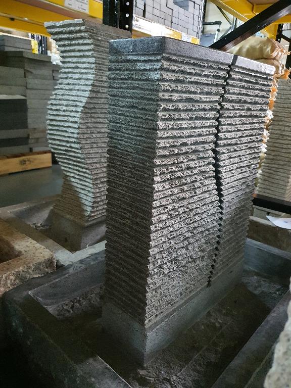 Granite Water Feature Stone Set, Furniture & Home Living, Outdoor ...