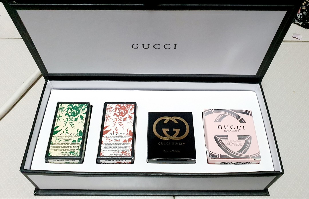 GUCCI Perfume set, Beauty & Personal Care, Fragrance & Deodorants on ...