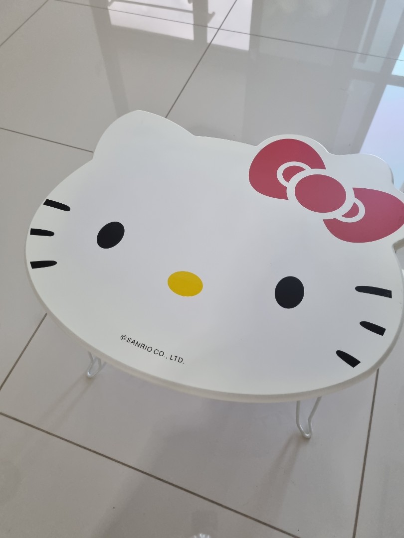 Hello Kitty kids floor table, Furniture & Home Living, Furniture ...