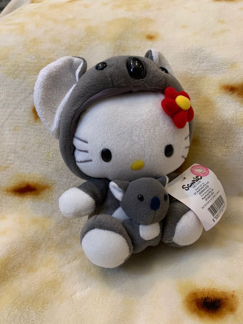 Hello Kitty Koala Plush, Hobbies & Toys, Toys & Games on Carousell