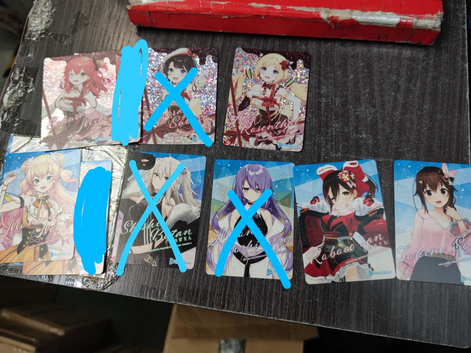 Hololive card Choco vol.2 朱古力卡, 興趣及遊戲, 收藏品及紀念品, 明星周邊 - Carousell