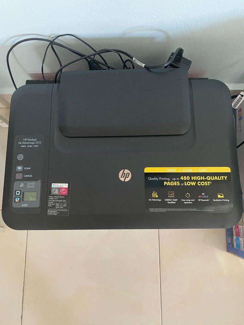 HP Deskjet Ink Advantage 2515 All-in-One, Computers & Tech, Laptops ...