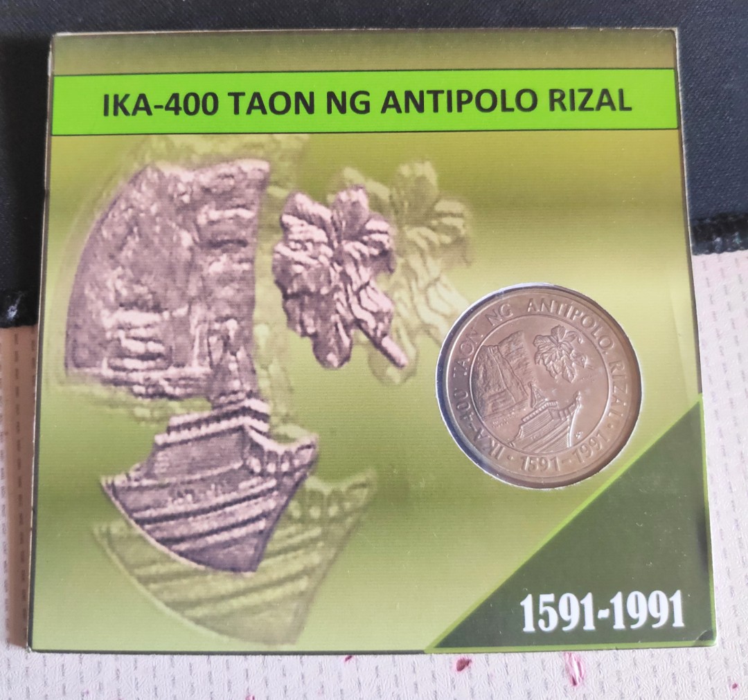 IKA - 400 TAON NG ANTIPOLO RIZAL, Hobbies & Toys, Memorabilia & Collectibles, Currency on Carousell