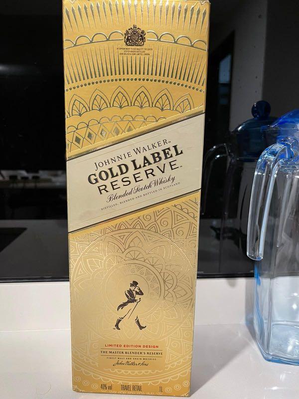 Johnnie Walker Gold Label - Limited Edition, Food & Drinks, Alcoholic ...