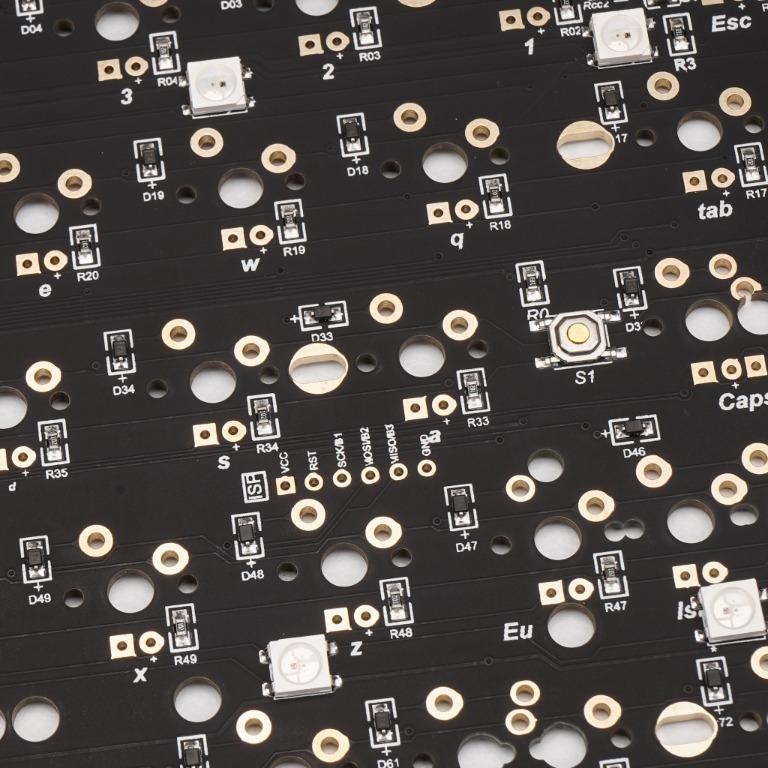 KBDfans KBD67 PCB RGB Soldered 65% layout 68 keys for TOFU65, Computers ...