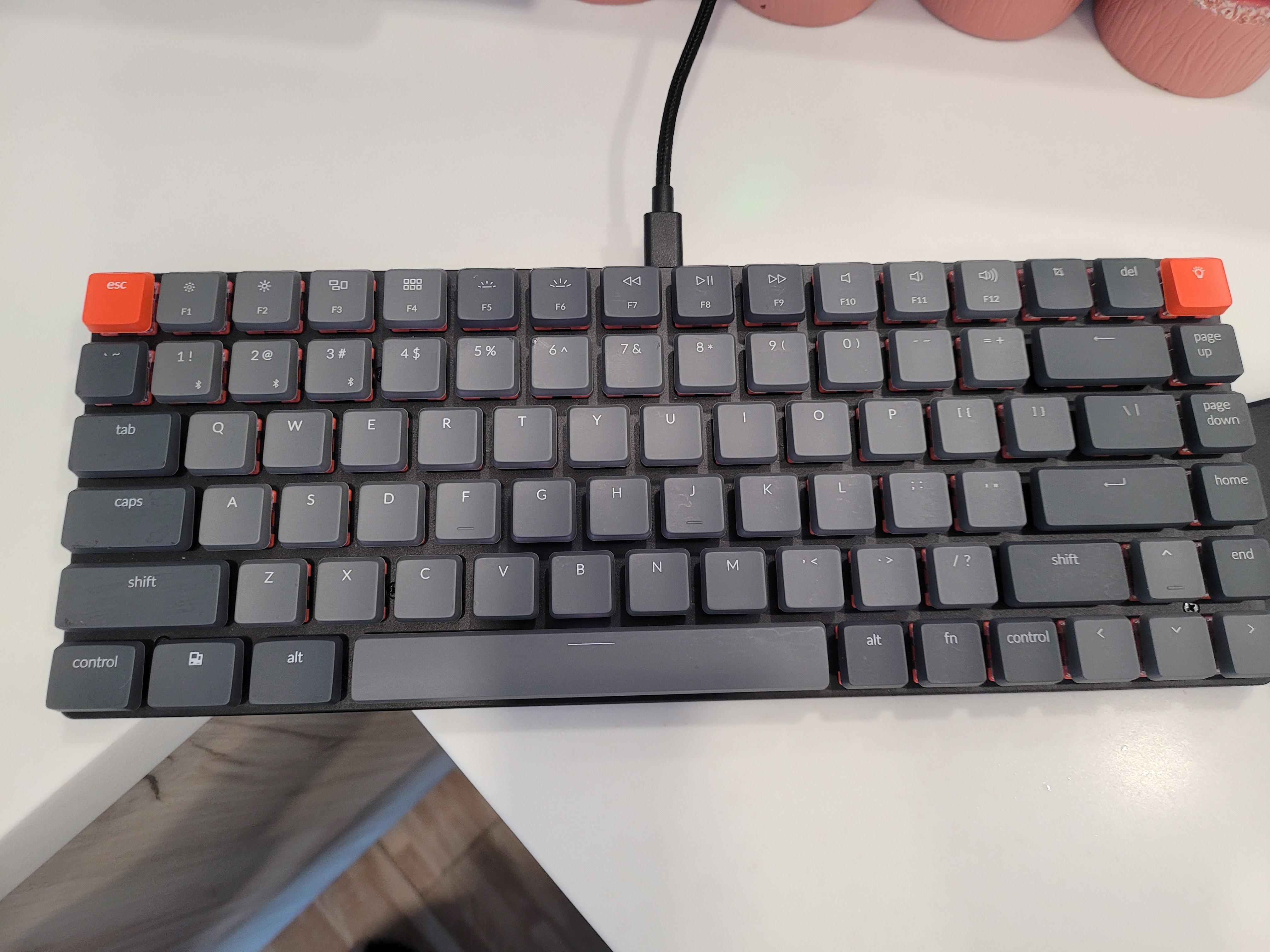 Keychron K3 V2 Hotswap RGB White Led Optical 75% Ultra Slim Wireless ...