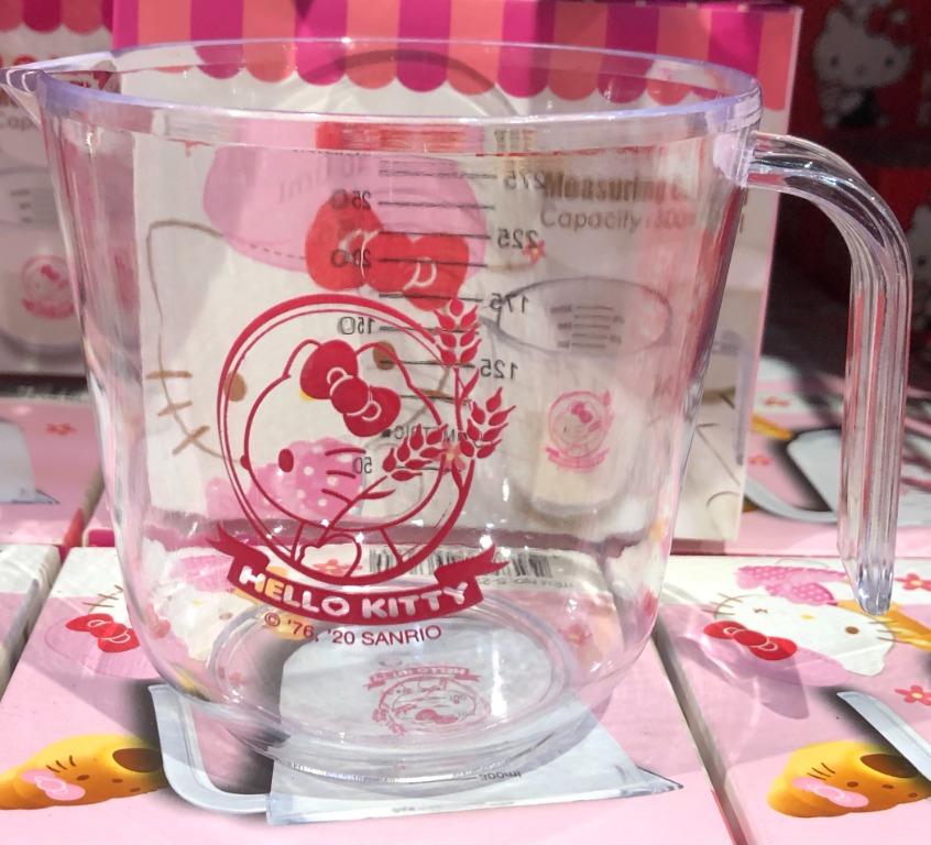 kym: Hello Kitty MEASURING CUP, Furniture & Home Living, Kitchenware ...
