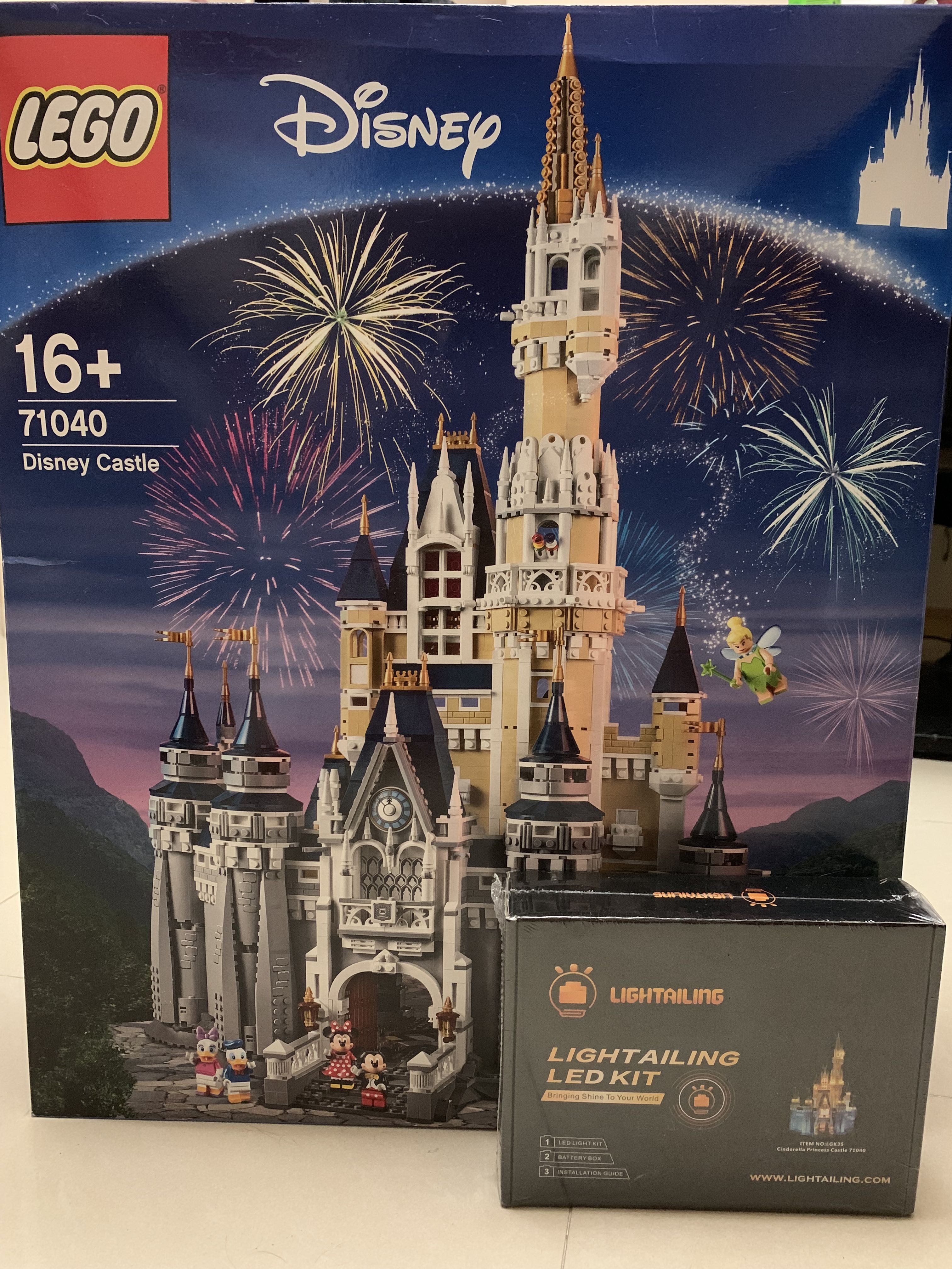 LEGO 71040 The Disney Castle 迪士尼樂園城堡, 興趣及遊戲, 玩具 & 遊戲類 - Carousell