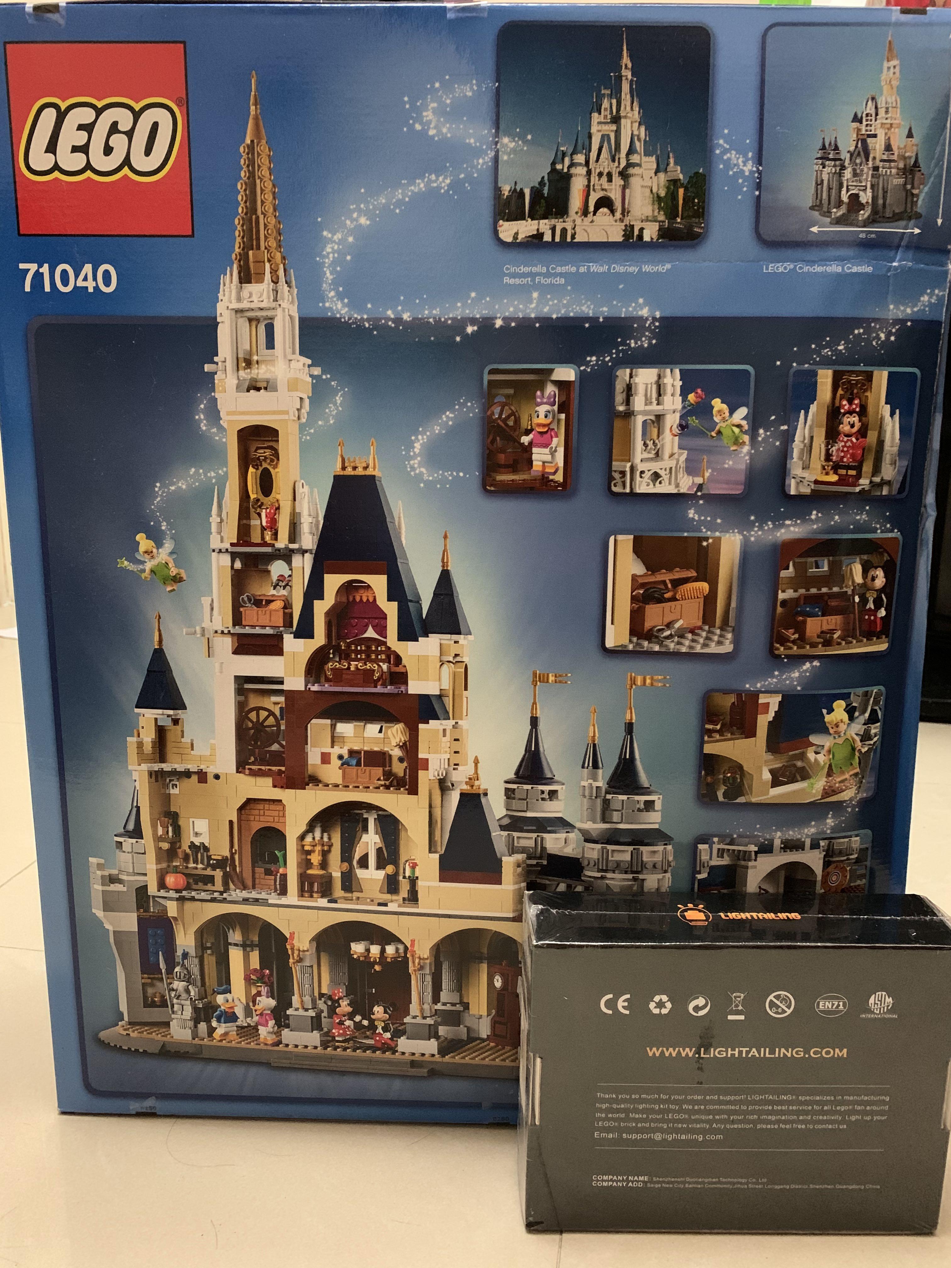 LEGO 71040 The Disney Castle 迪士尼樂園城堡, 興趣及遊戲, 玩具 & 遊戲類 - Carousell