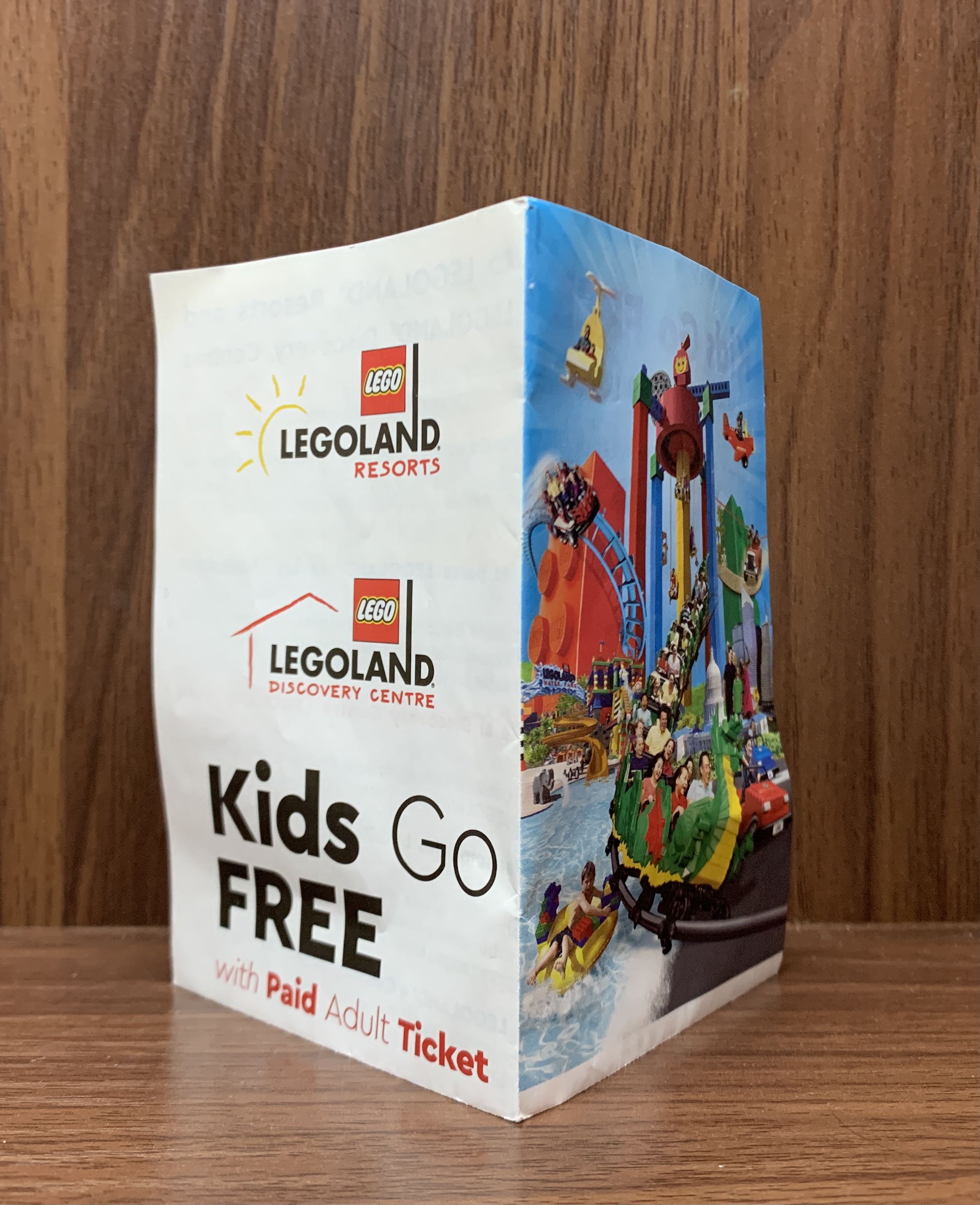 Legoland及樂高探索中心門票優惠券, 門票＆禮券, 本地景點門票及交通 - Carousell