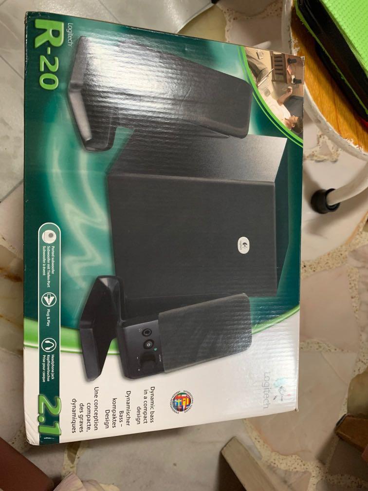 Logitech R-20 2.1, Audio, Soundbars, Speakers & Amplifiers on Carousell