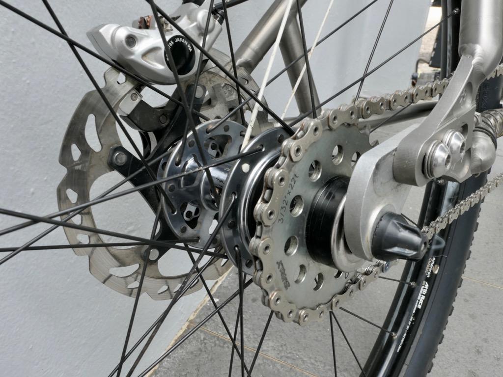 Lynskey 29er titanium single speed mountain bike, Sports Equipment ...