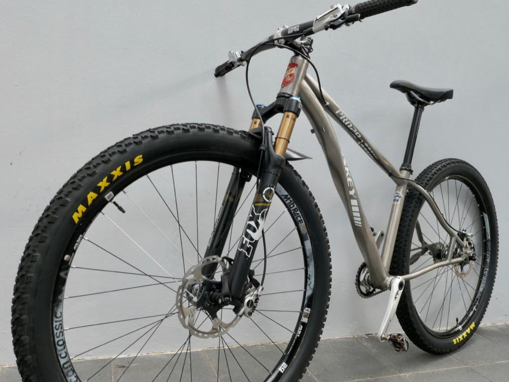 Lynskey 29er titanium single speed mountain bike, Sports Equipment ...