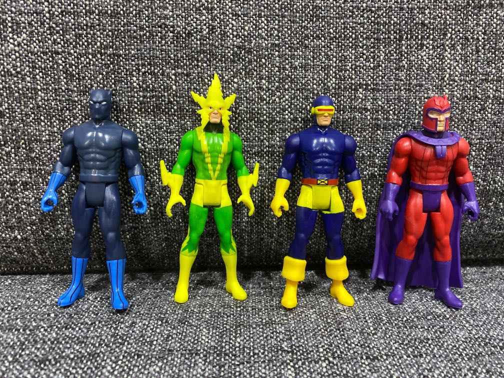 Magneto black panther electro cyclops marvel legends universe retro 3. ...