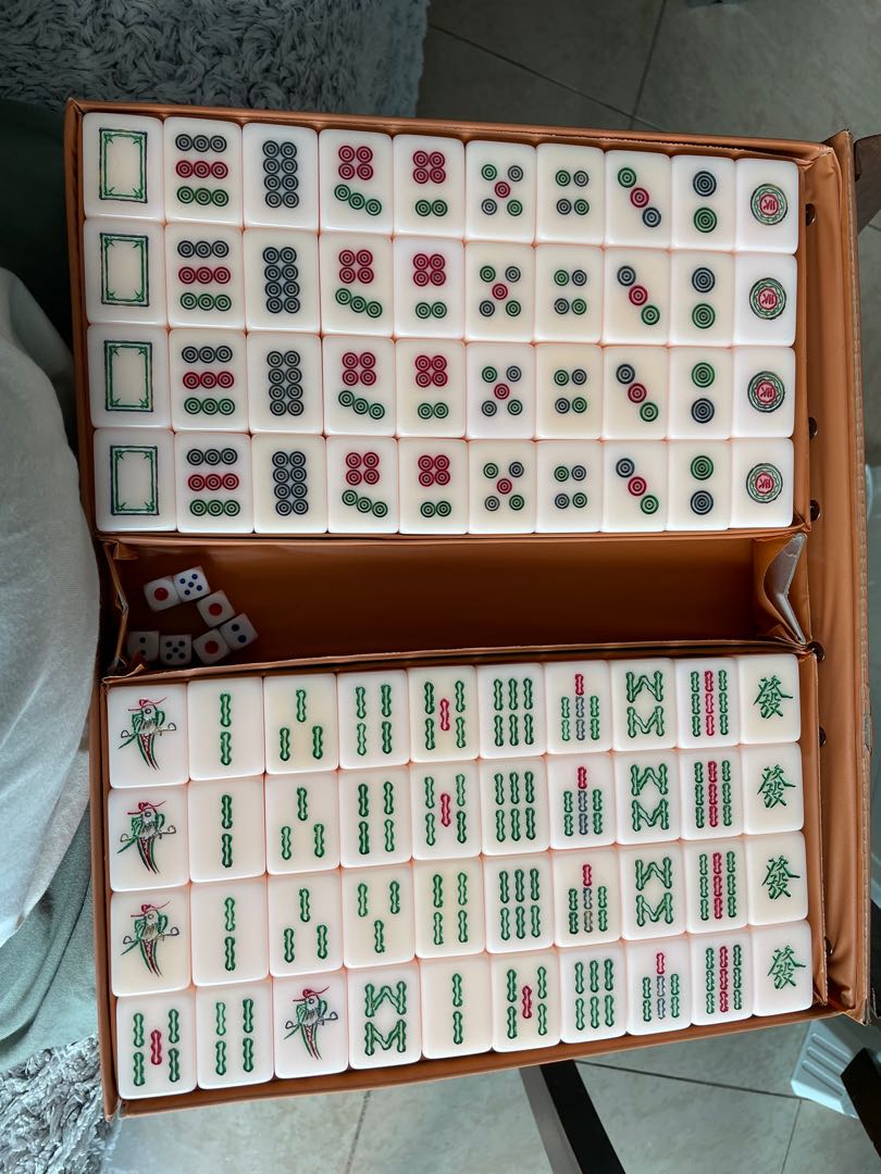 Mahjong Set (A2), Hobbies & Toys, Toys & Games on Carousell