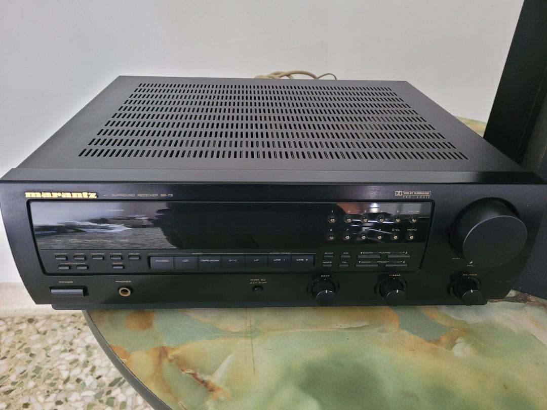 Marantz SR-73 Audiophile Sorround Sound Receiver, Audio, Soundbars ...
