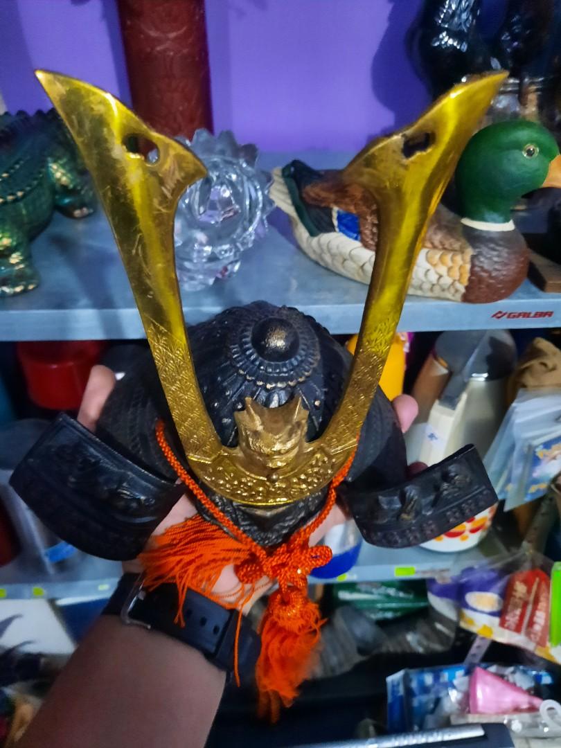 Metal kabuto display, Hobbies & Toys, Memorabilia & Collectibles ...