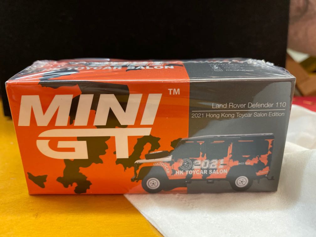 Mini GT 1:64 Land Rover Defender 110 2021 Hong Kong Toy Car Salon ...
