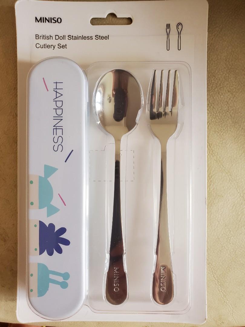 Miniso 餐具 Cutlery set, 傢俬＆家居, 廚具和餐具, 餐具和餐具 - Carousell
