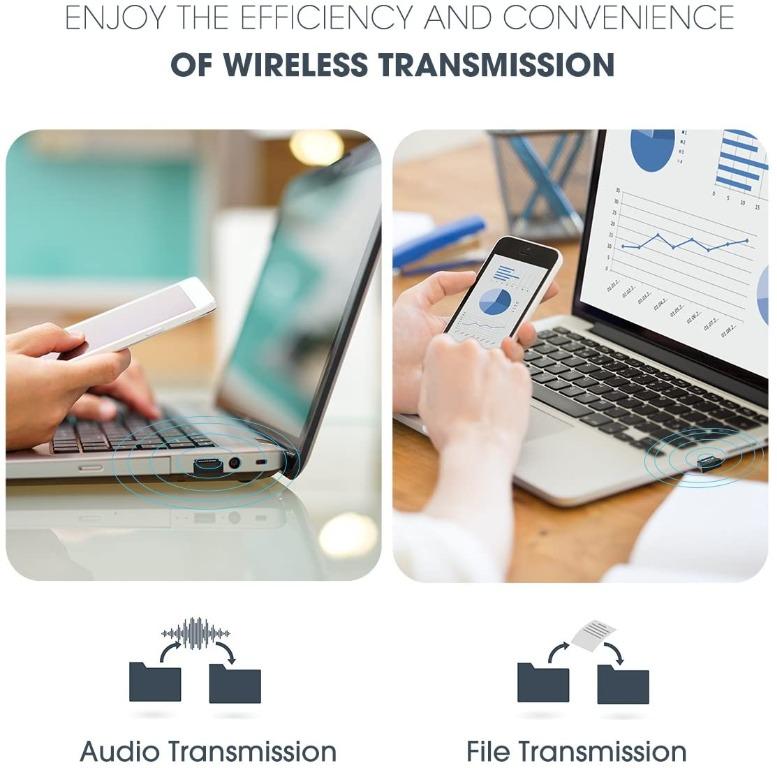 Mpow Bluetooth 4.0 USB Dongle Adapter, Bluetooth Transmitter Receiver ...
