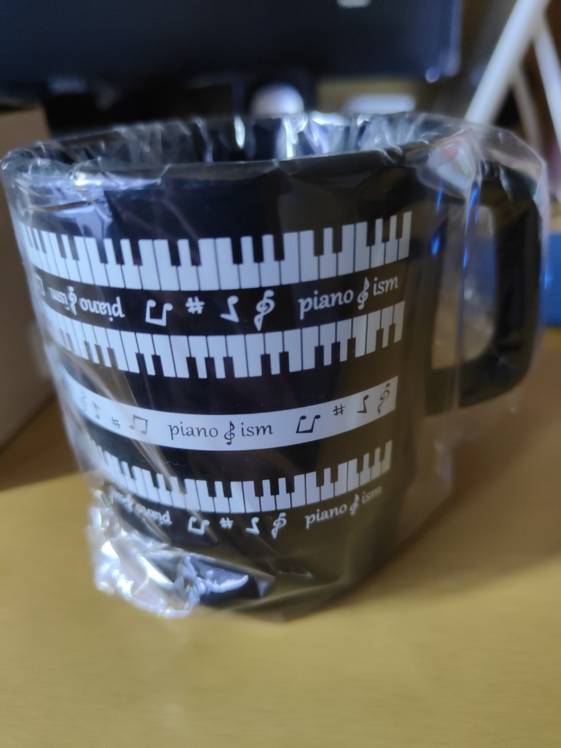 Music Notes Cup, Hobbies & Toys, Music & Media, Music Accessories on ...