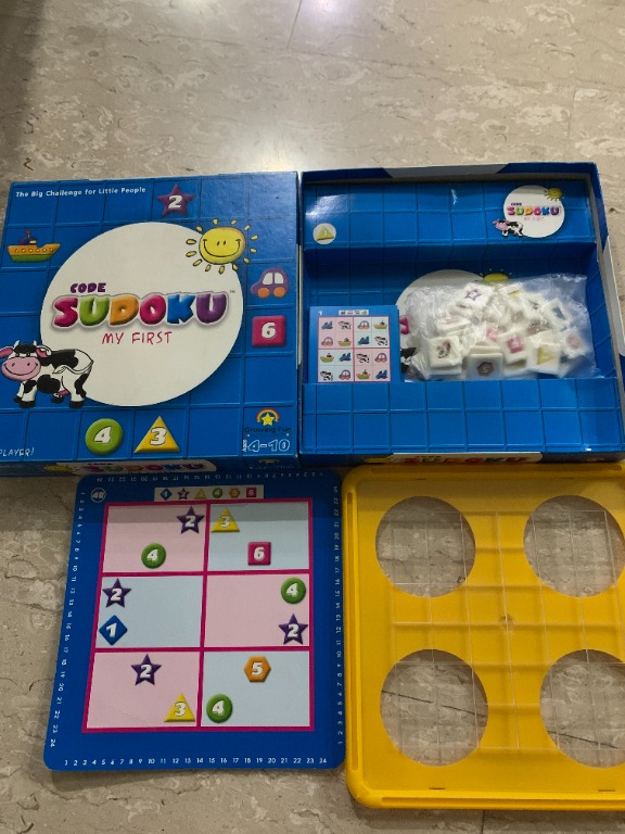 My First Code Sudoku, Ages 4 and up, Hobbies & Toys, Toys & Games on ...
