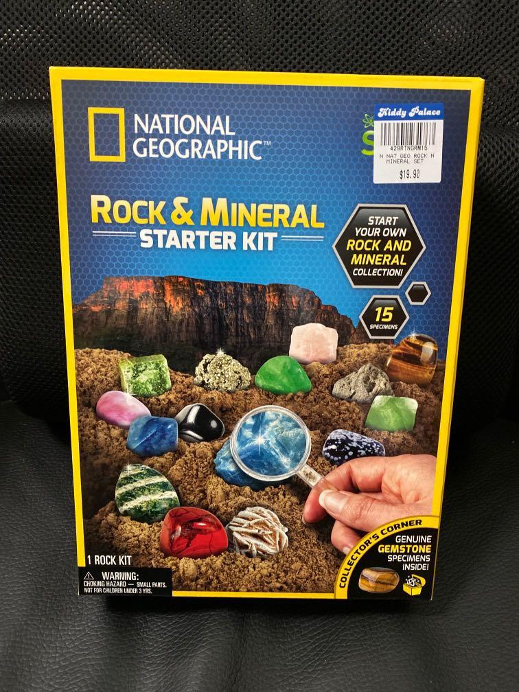 National Geographic Rock and Mineral Starter Kit, Hobbies & Toys, Toys ...