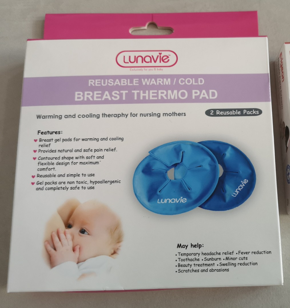 New Reusable Warm/Cold Breast Thermo Pad, Babies & Kids, Maternity Care ...