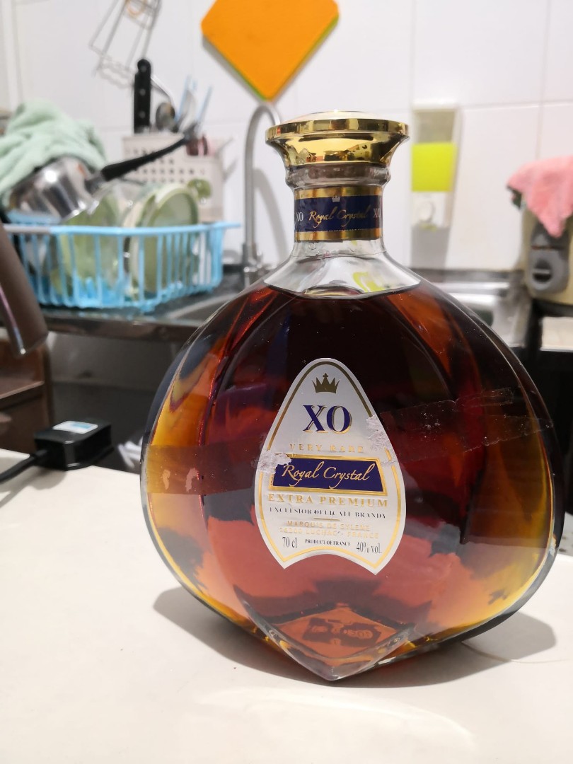 New Royal crystal XO brandy cognac, Food & Drinks, Alcoholic Beverages ...