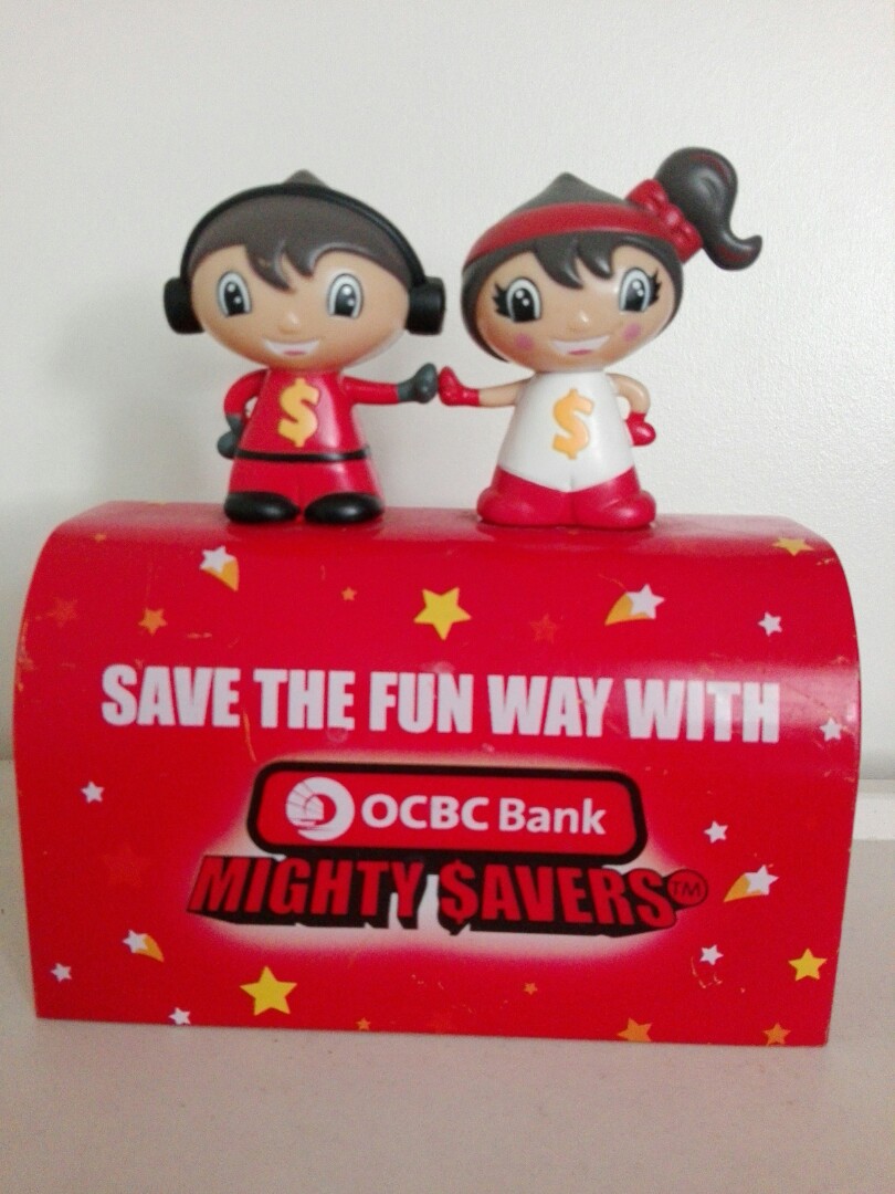Vintage OCBC Bank Coin Box, Hobbies & Toys, Collectibles & Memorabilia ...