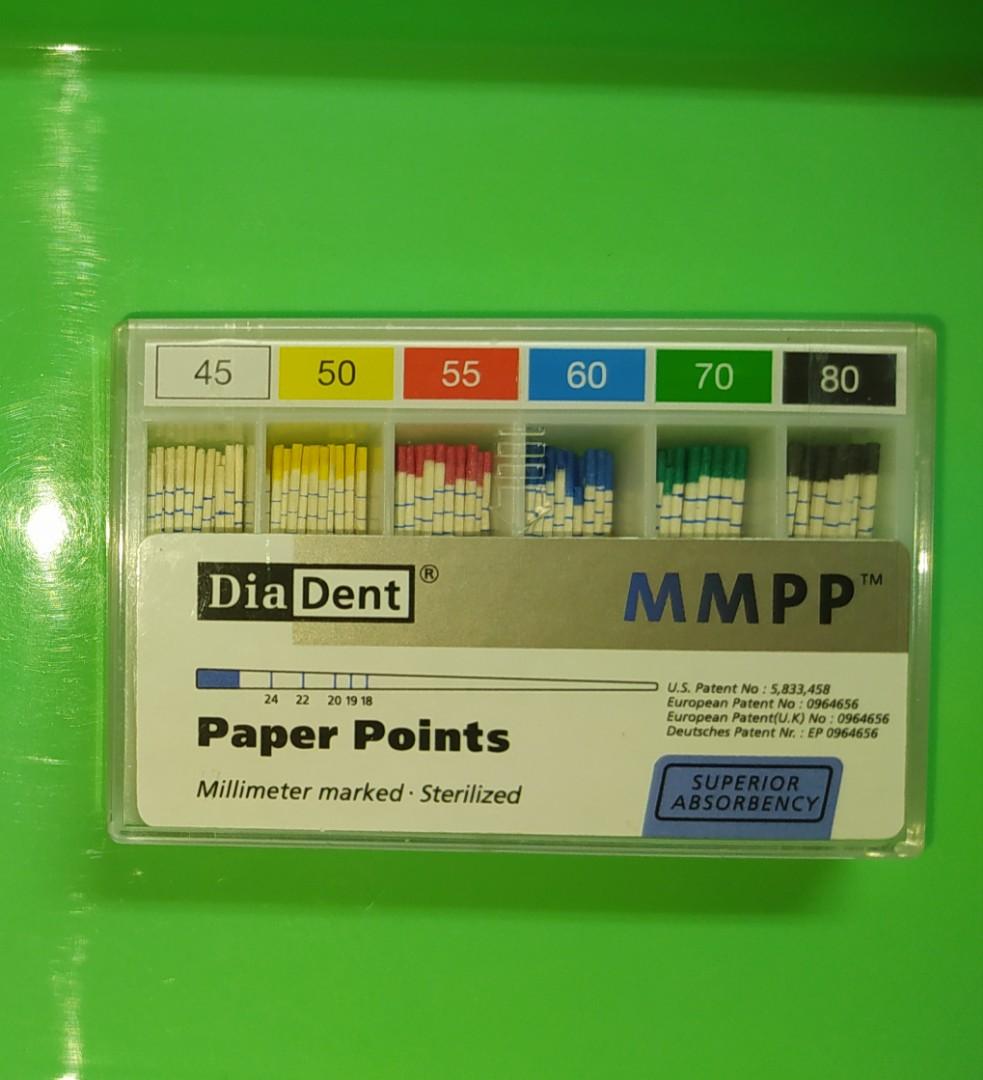 Paper Points for endo, Health & Nutrition, Medical Supplies & Tools on ...