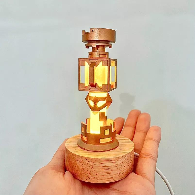 [PO] Genshin Impact Zhongli Geo Gnosis night light glowing ornament ...