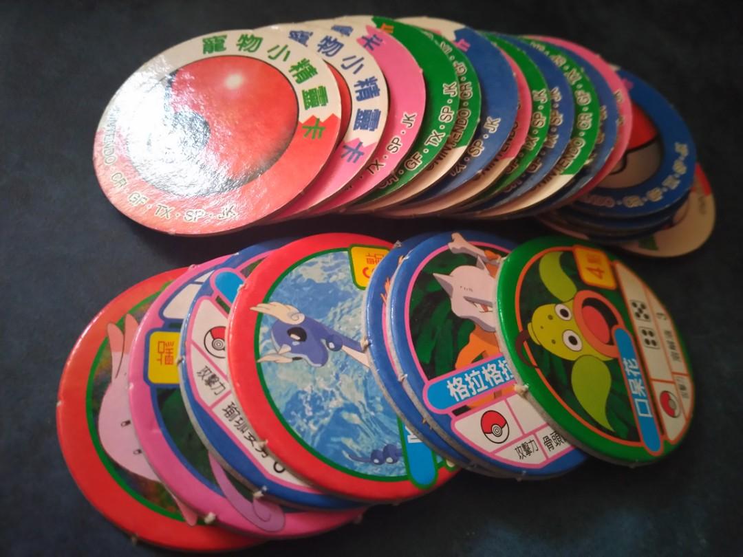 Pokemon Pogs, Hobbies & Toys, Toys & Games on Carousell