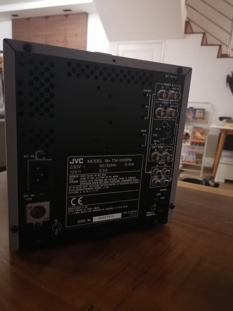 Pvm JVC crt tv, TV & Home Appliances, TV & Entertainment, TV on Carousell