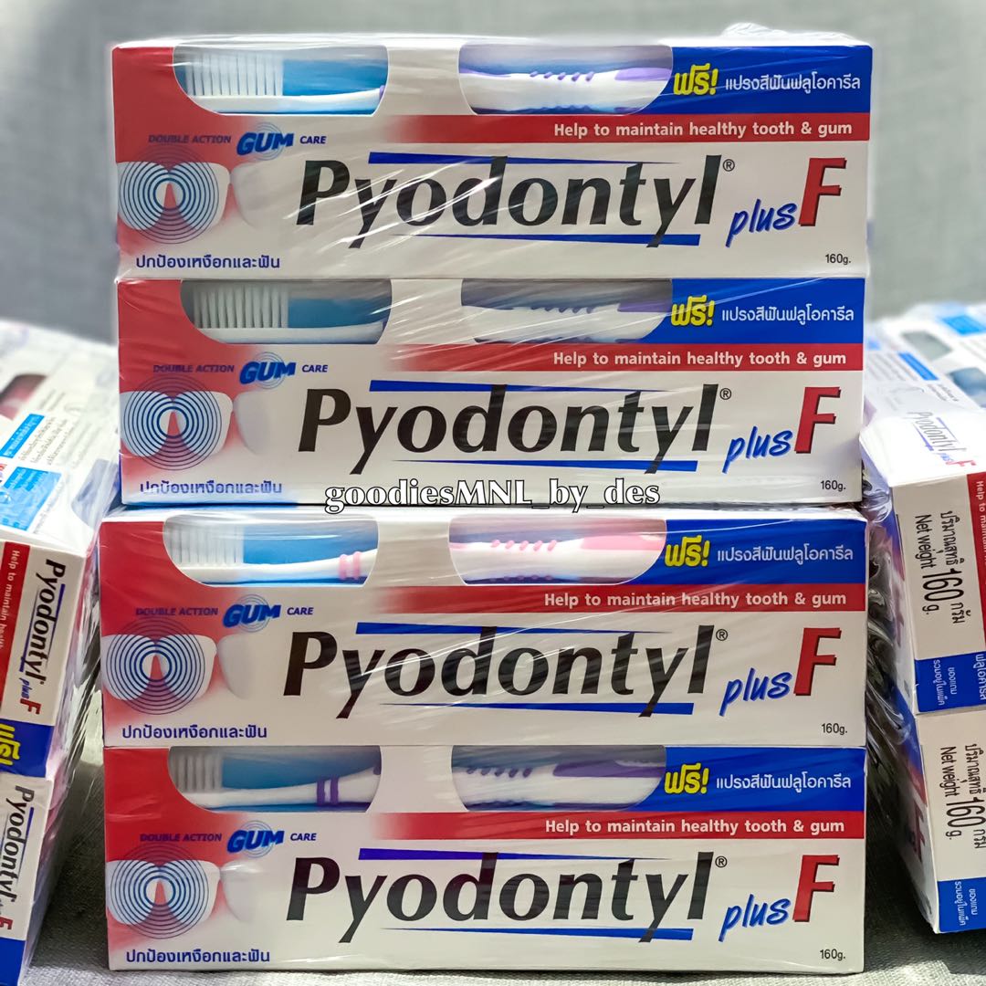 Pyodontyl Plus F 160g, Beauty & Personal Care, Oral Care on Carousell