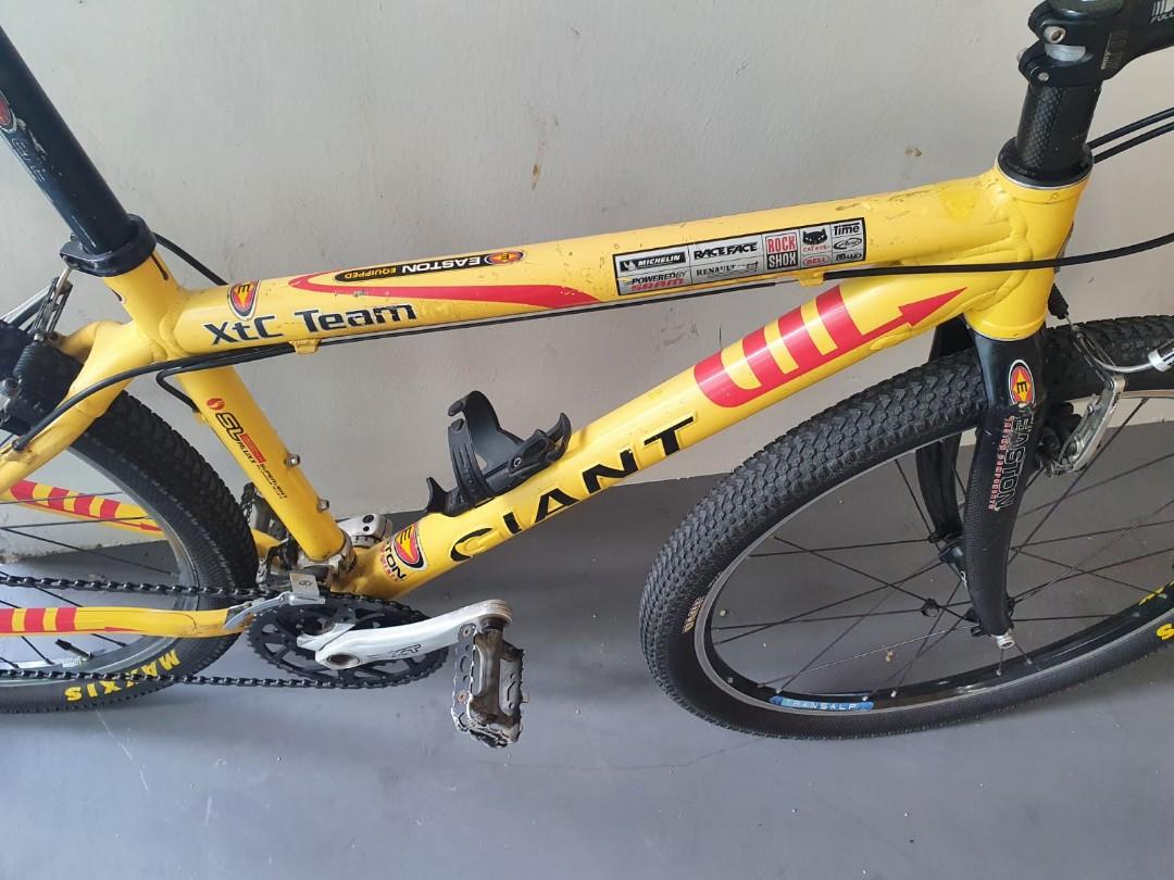 Rare piece.. Giant xtc team 26er, Sports Equipment, Bicycles & Parts ...