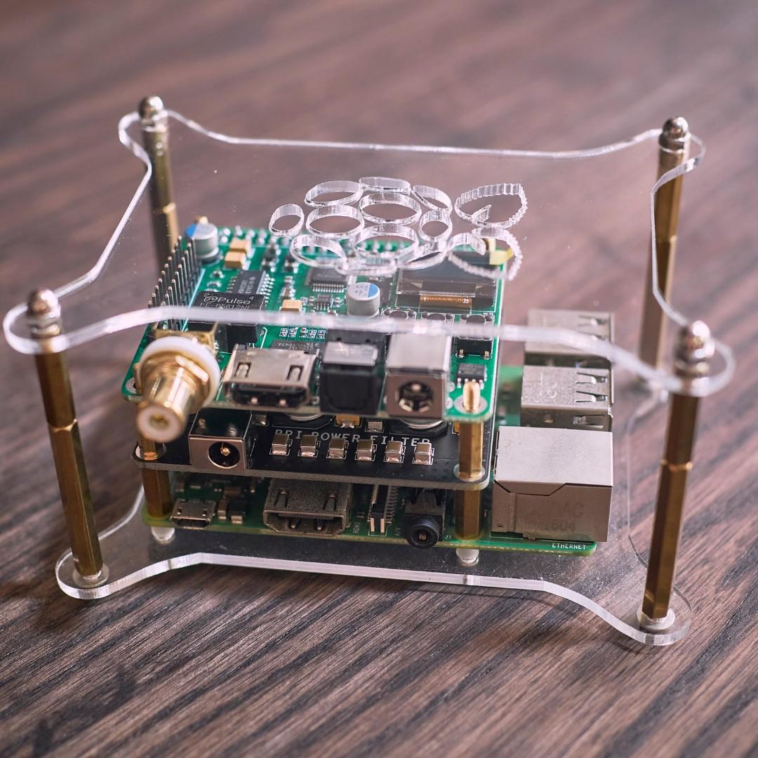 Raspberry Pi I2S S/PDIF Add-on Hat Configurable Inputs and Outputs with OLED Display, Audio ...