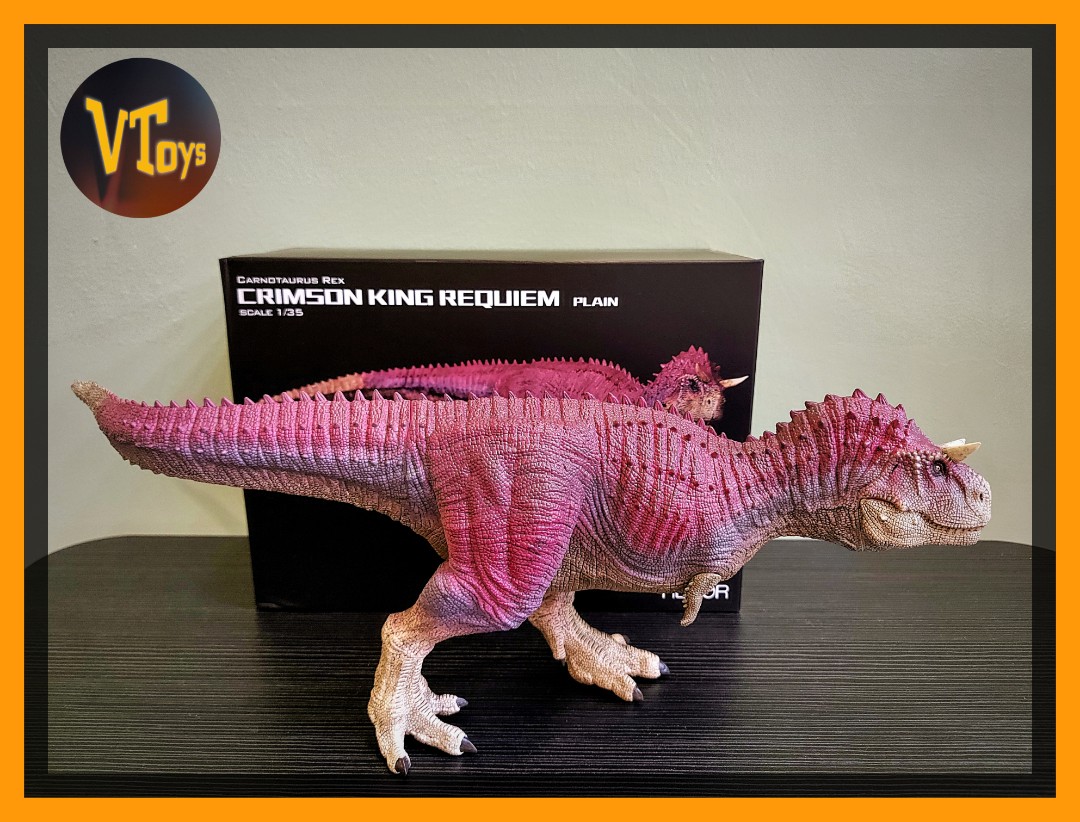 REBOR DINOSAUR CARNOTAURUS REX CRIMSON, Hobbies & Toys, Toys & Games on ...