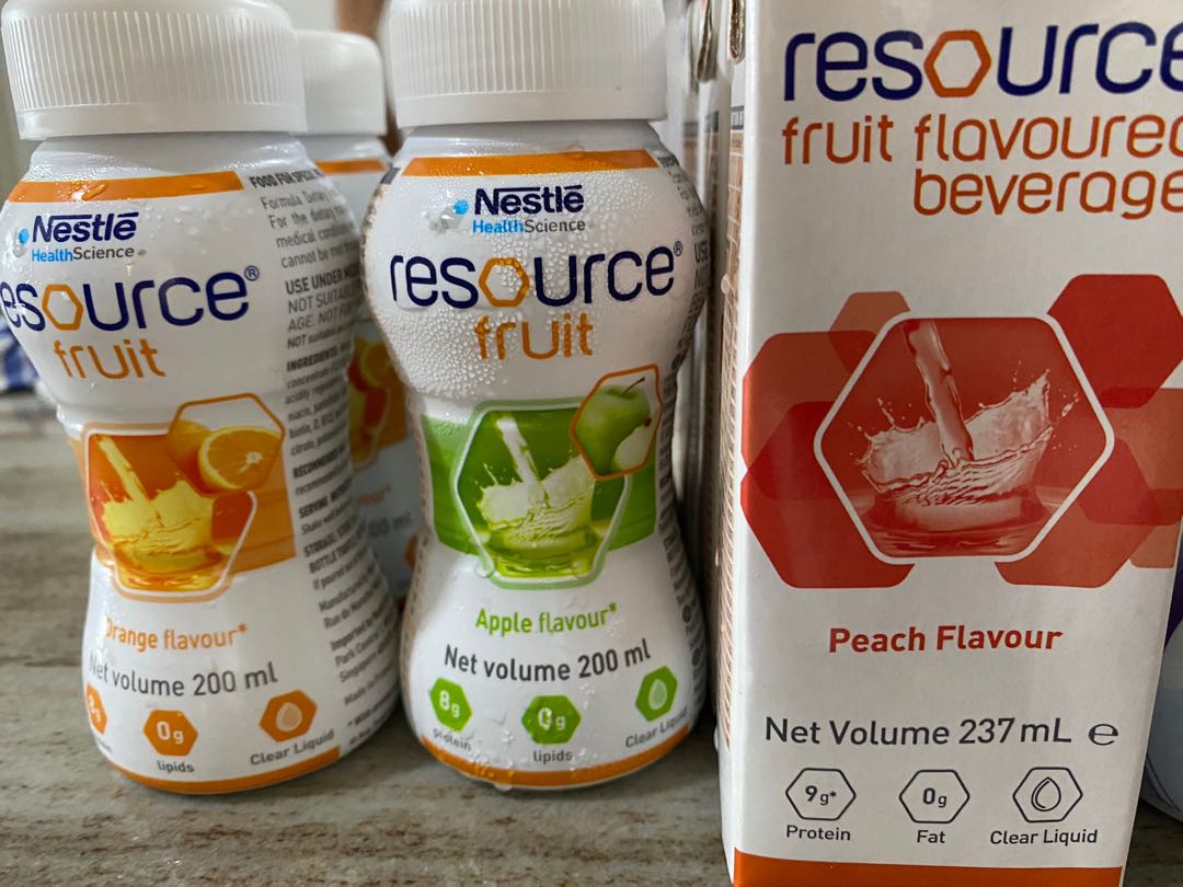 Resource fruit flavour (non dairy) protein drink, Health & Nutrition ...