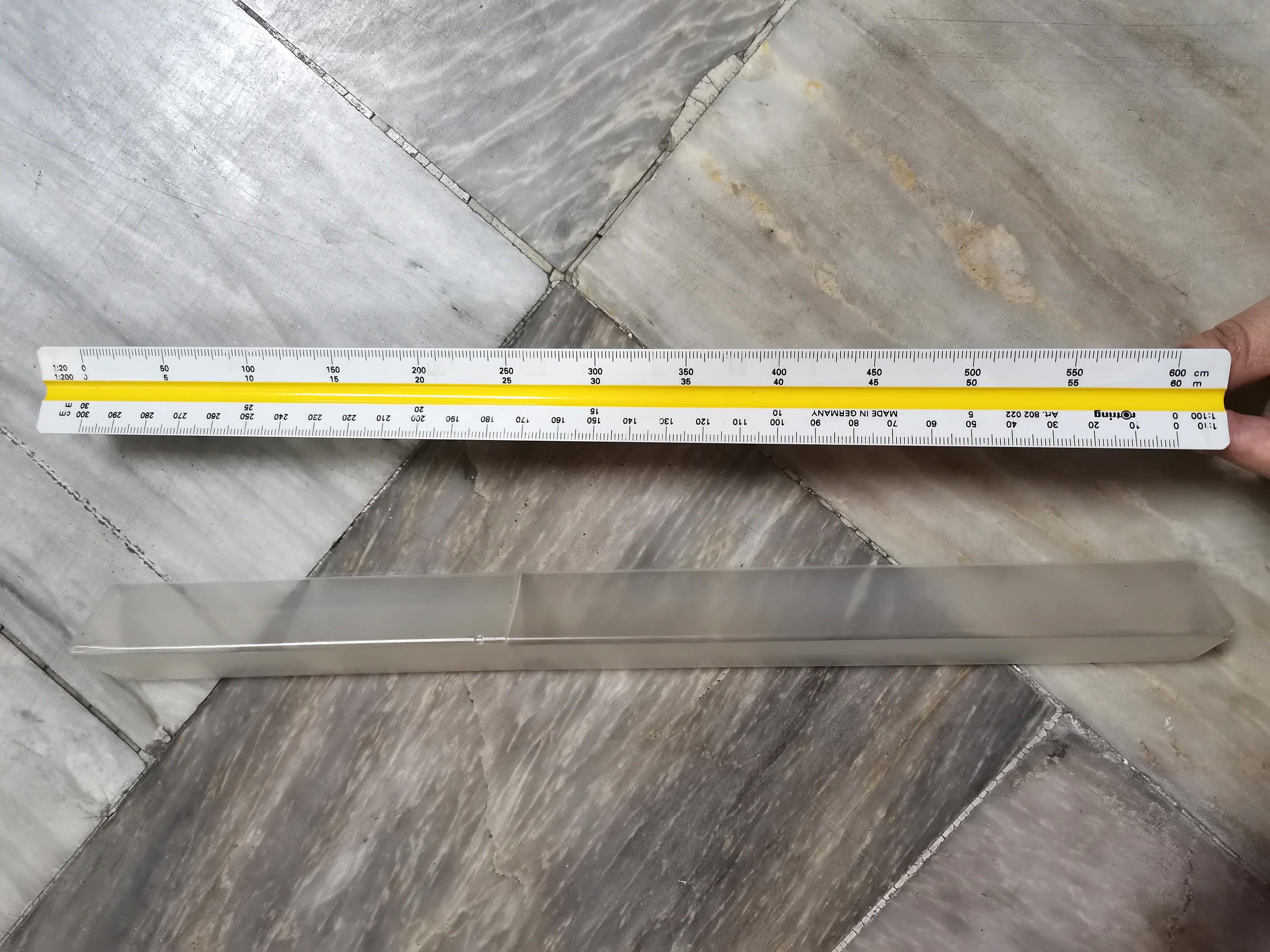 Rotring Triangular Scale Ruler, Hobbies & Toys, Stationary & Craft ...