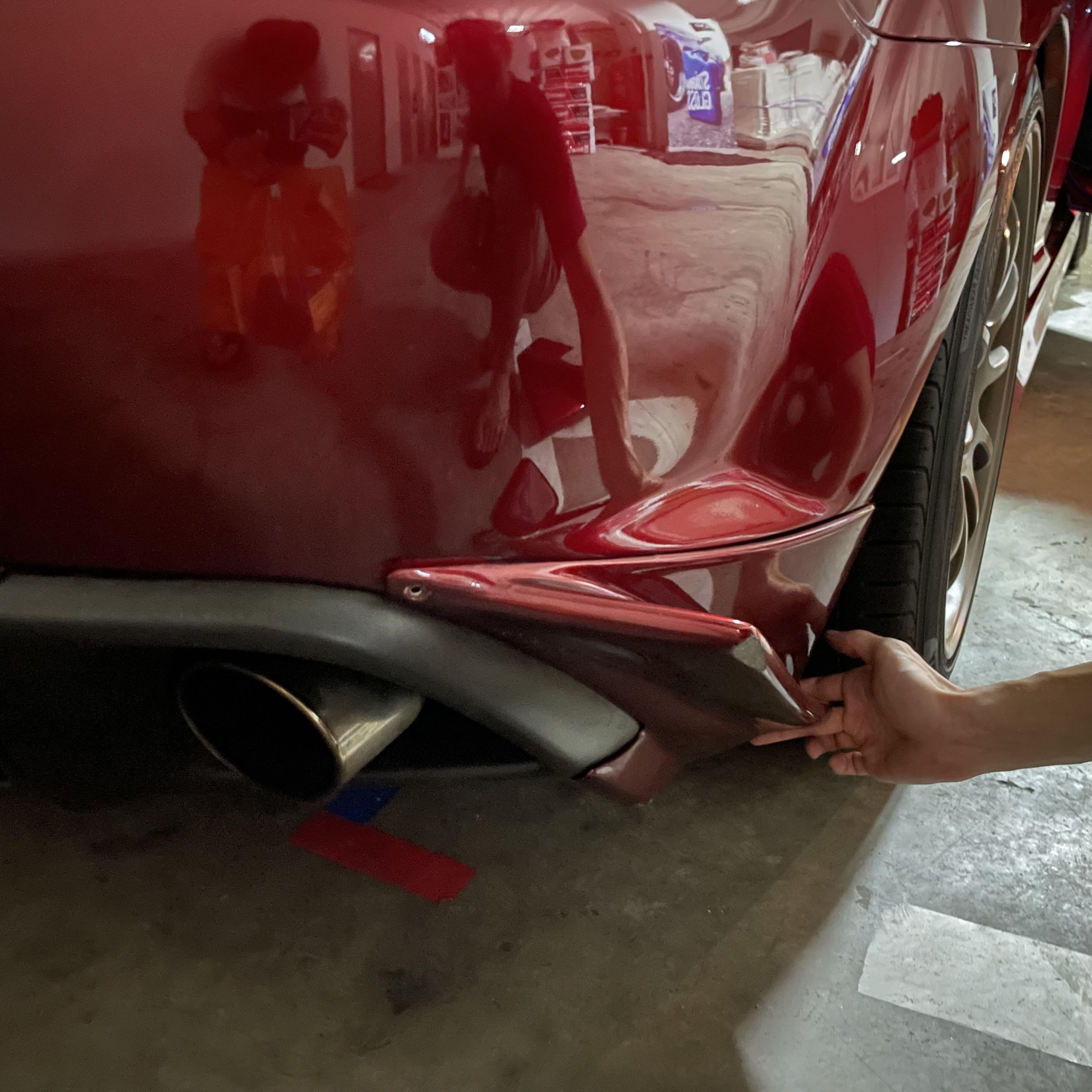 RX8 Odula Rear Bumper Spat Diffuser Mazda RX-8, Car Accessories ...