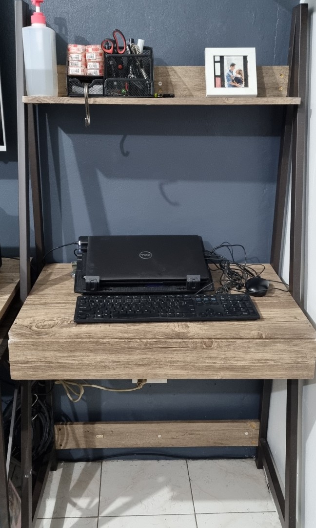 San Yang Computer Table with drawer and shelf, Furniture & Home Living ...