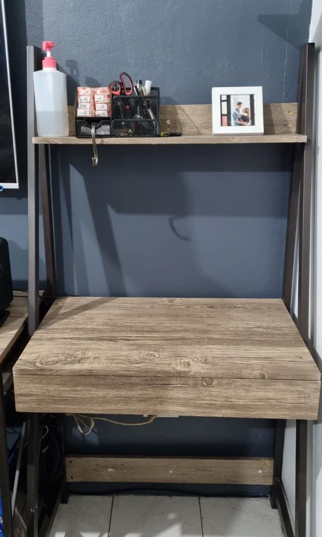 San Yang Computer Table with drawer and shelf, Furniture & Home Living ...