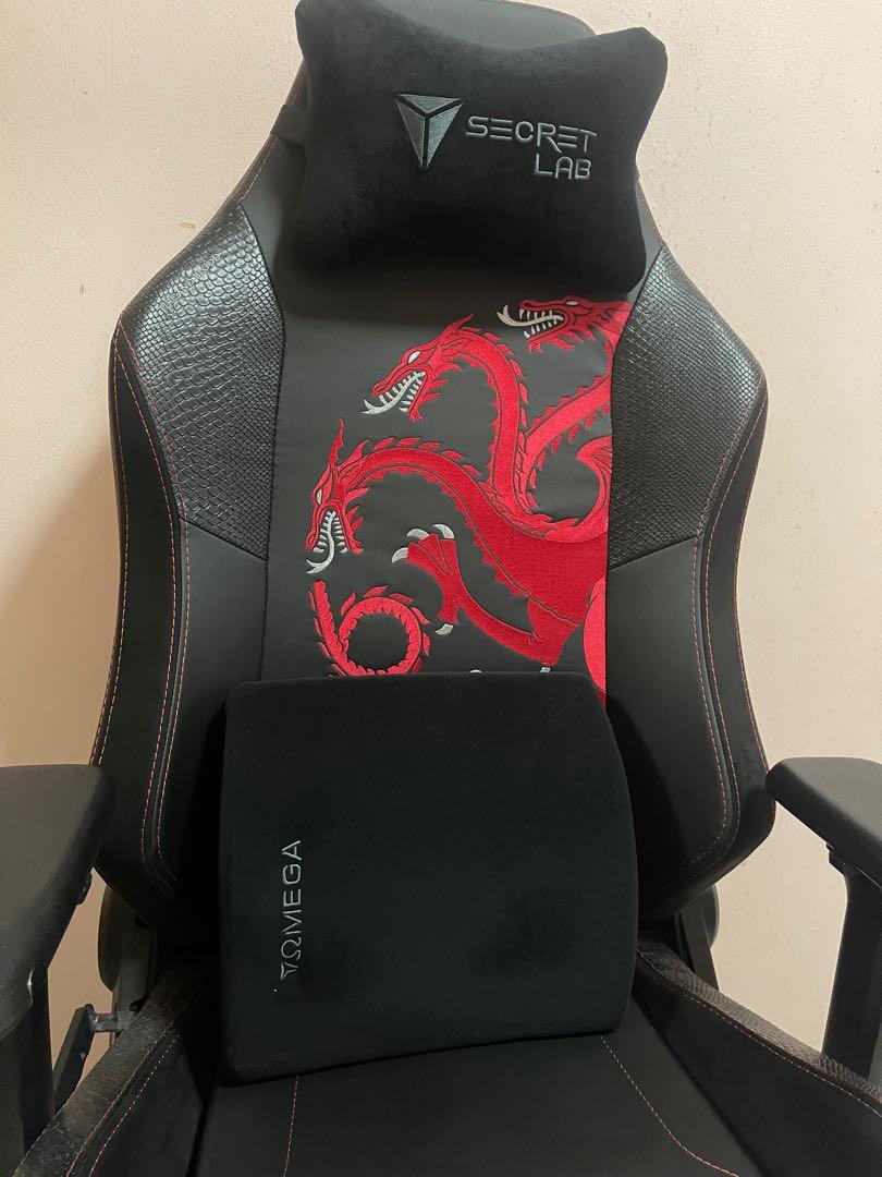 SECRETLAB Game of Thrones Targaryen Omega Chair, Furniture & Home ...