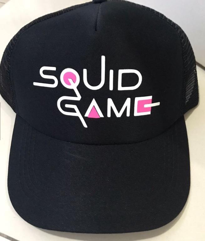Squid Game Cap - Customize Print, Men's Fashion, Watches & Accessories ...
